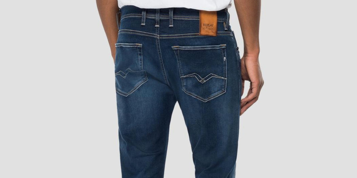 Replay Skinny Fit Hyperflex X.L.I.T.E. Re-Used Jondrill Jeans – GLS ...